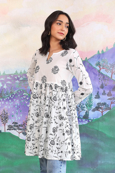 Bahar Monochromatic Frock – GENERATION