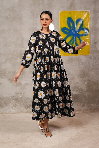 Essence of Pure Sunflowers Frock – GENERATION
