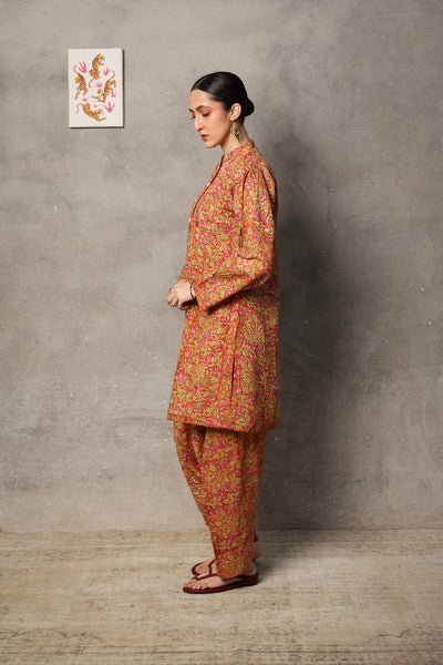 Hand Blocked Printed Matching Amber Duo – GENERATION