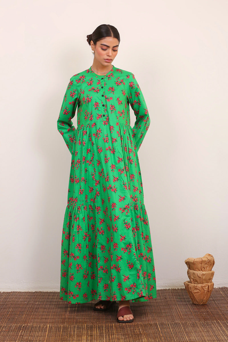 Cherry Blossoms Tiered Frock – GENERATION