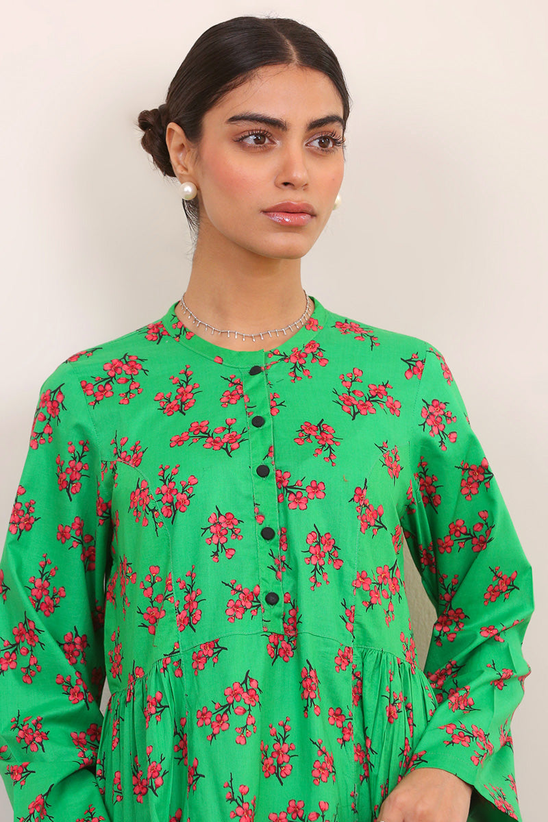 Cherry Blossoms Tiered Frock – GENERATION